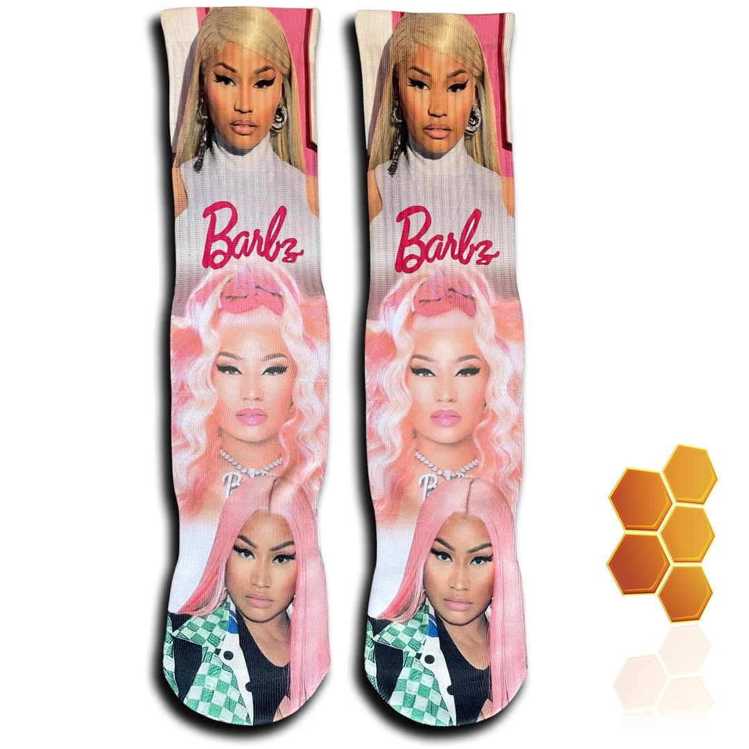 Nicki Minaj Barbz Socks - Etsy