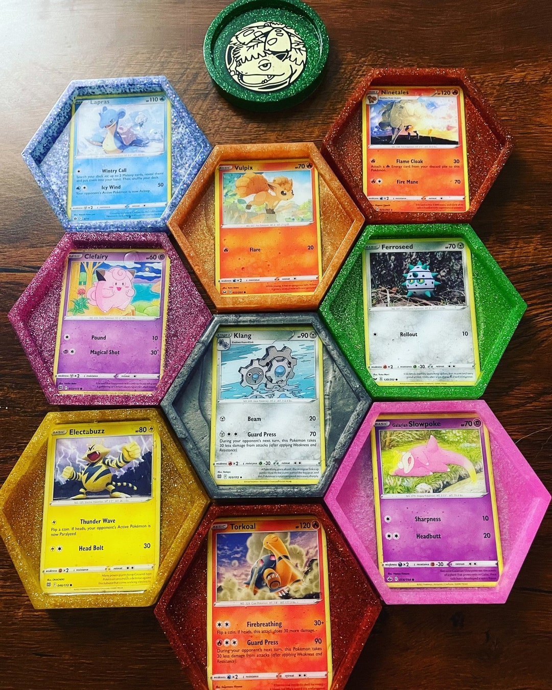 Pokemon Card Coasters - Etsy