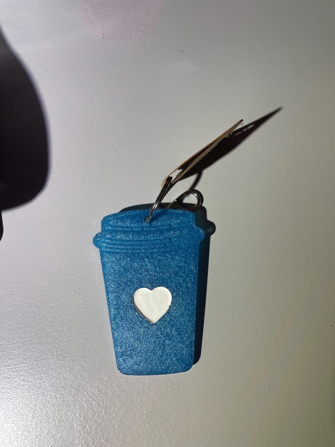 Coffee Cup Keychain - Etsy