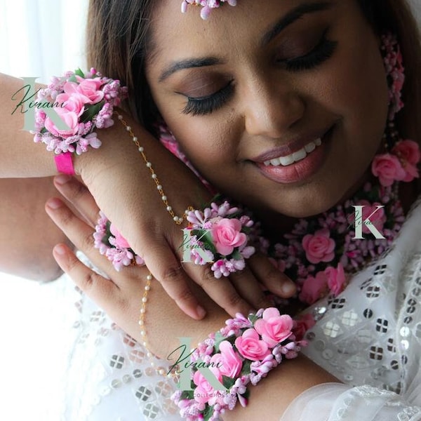 Flower Jewelry Haldi - Etsy