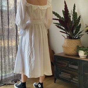 The "rosemary" Dress | Gathered Dress With Pockets PDF Pattern | Pdf ...