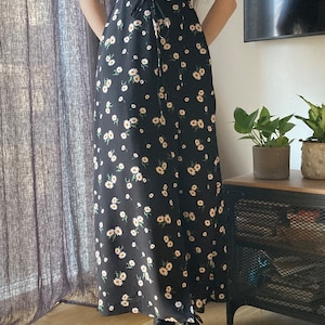 The "jasmine" Dress | V-neck Wrap Dress With Flare Sleeves PDF Pattern ...