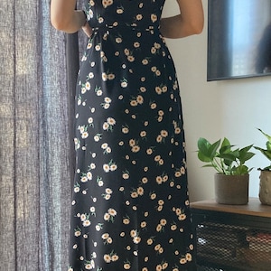 The "jasmine" Dress | V-neck Wrap Dress With Flare Sleeves PDF Pattern ...