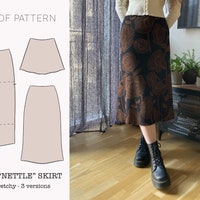 Skirt Pattern - Etsy