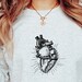 Anatomical Heart Sweater, Human Heart Sweatshirt, Valentines Sweater ...