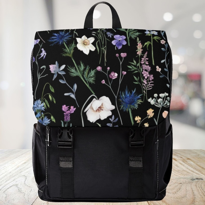 Women Floral Backpack - Etsy