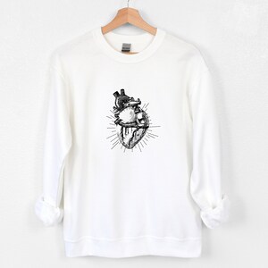 Anatomical Heart Sweater, Human Heart Sweatshirt, Valentines Sweater ...