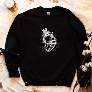 Anatomical Heart Sweater, Human Heart Sweatshirt, Valentines Sweater ...