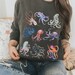Painted Octopus Comfort Colors Long Sleeve T-shirt Garment - Etsy
