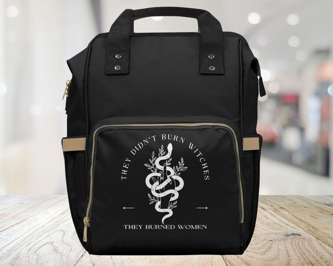 They Didn't Burn Witches They Burned Women Diaper Backpack, Celestial ...