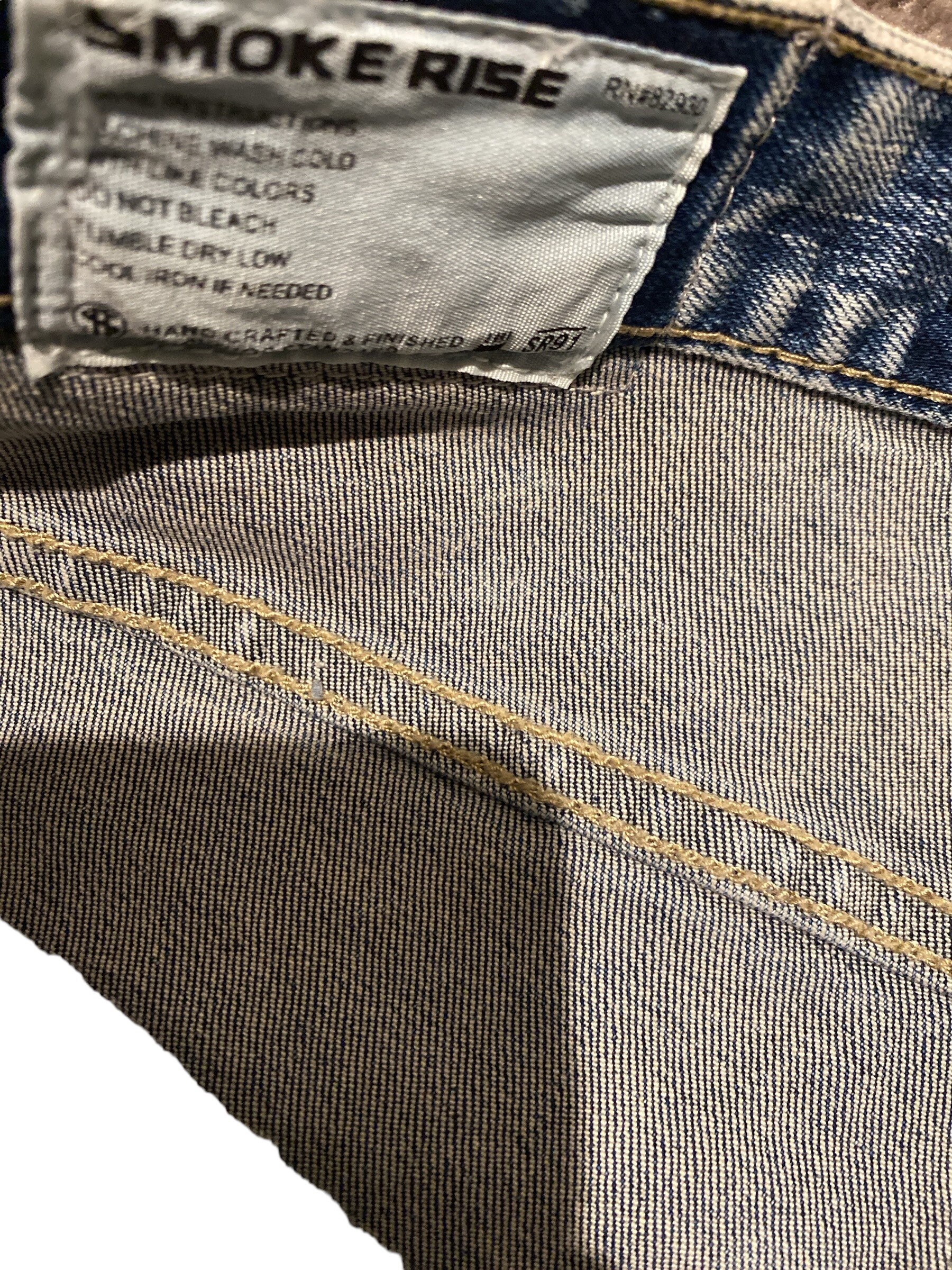 Smoke Rise Slim Tapped Fit Jeans - Etsy