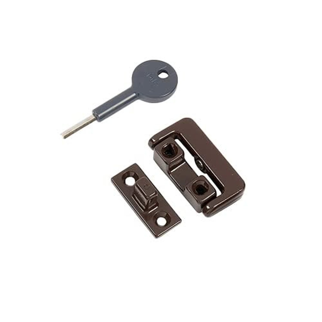Hinged Window Lock in Brown Finish & Dimensions 87mm X 31mm X - Etsy