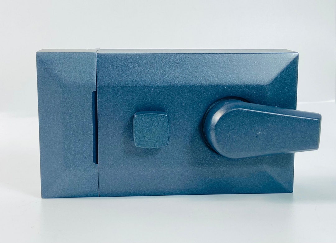 Security Night Latch Heavy Duty in Matt Grey Finish Dimensions ...