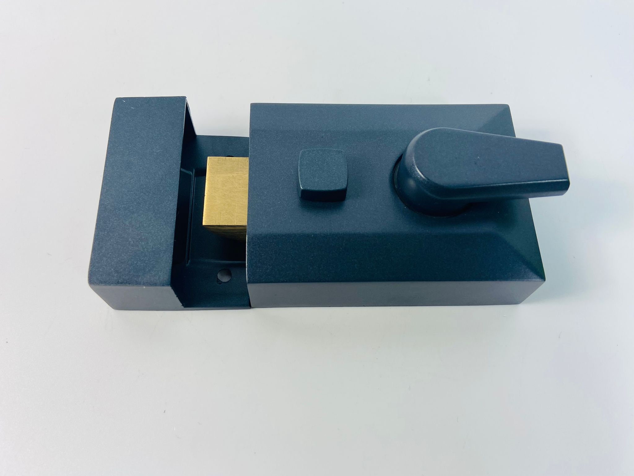 Security Night Latch Heavy Duty in Matt Grey Finish Dimensions ...