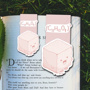 Sugar Cube Magnetic Bookmark Cute Science - Etsy