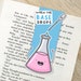 Chemistry Pun Bookmark, When the Base Drops, Acid and Alkali, Gift for ...
