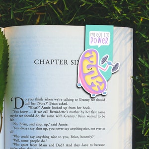 Mitochondria Magnetic Bookmark Biology Book Mark Cell - Etsy