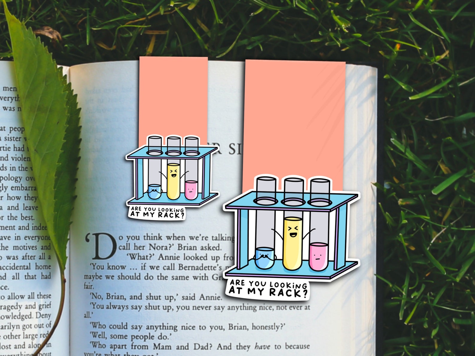 Test Tube Rack Bookmark Science Pun Book Mark Scientist Page - Etsy