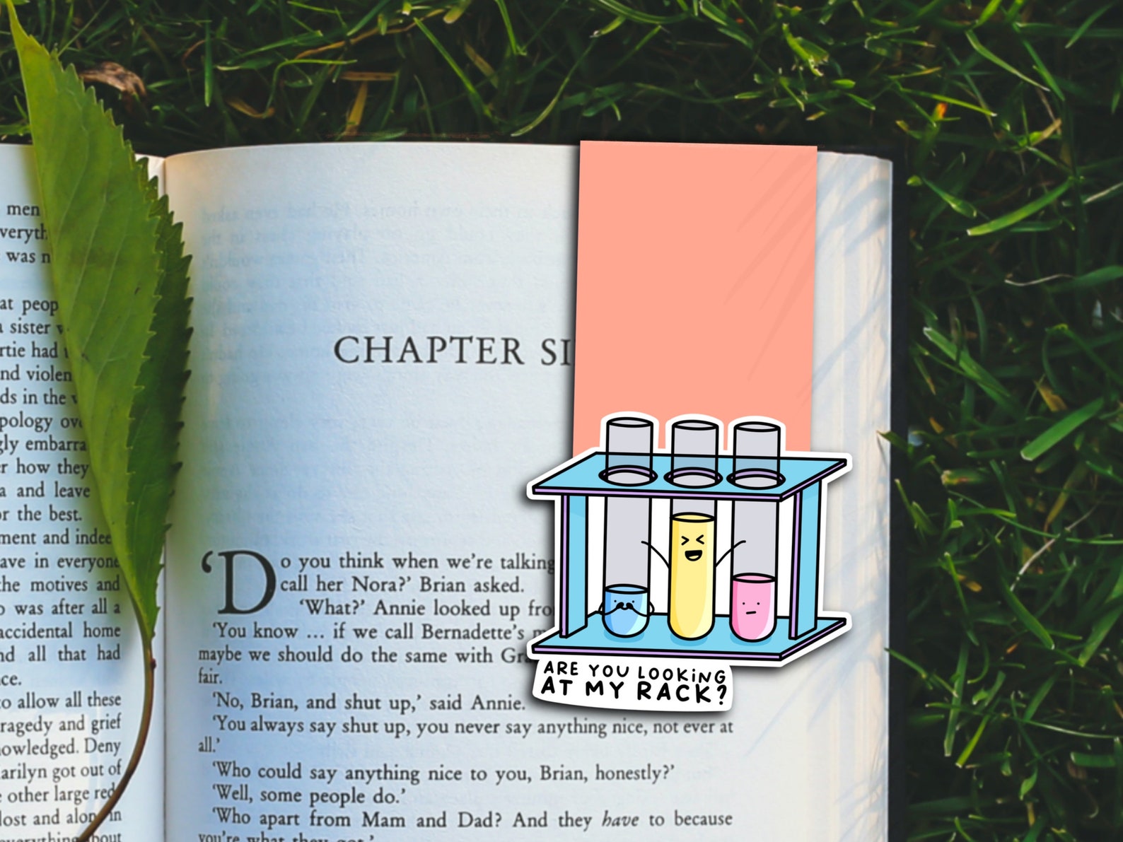 Test Tube Rack Bookmark Science Pun Book Mark Chemistry Pun - Etsy