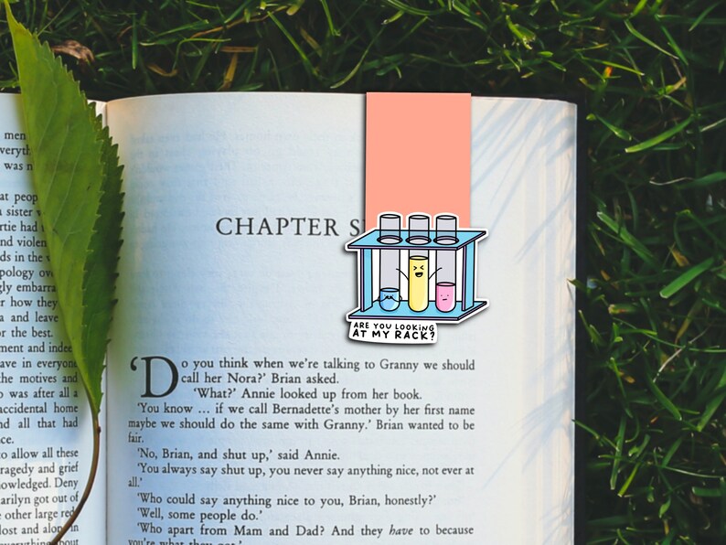 Test Tube Rack Bookmark Science Pun Book Mark Chemistry Pun - Etsy