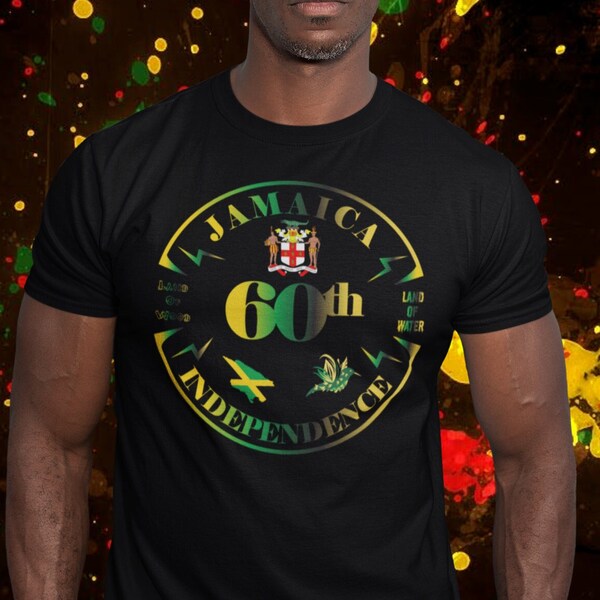 Jamaican 60th Independence Flag - Etsy