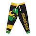 Jamaica Sweatpants Jamaican Flag Camo Athletic Joggers Out of Many One ...