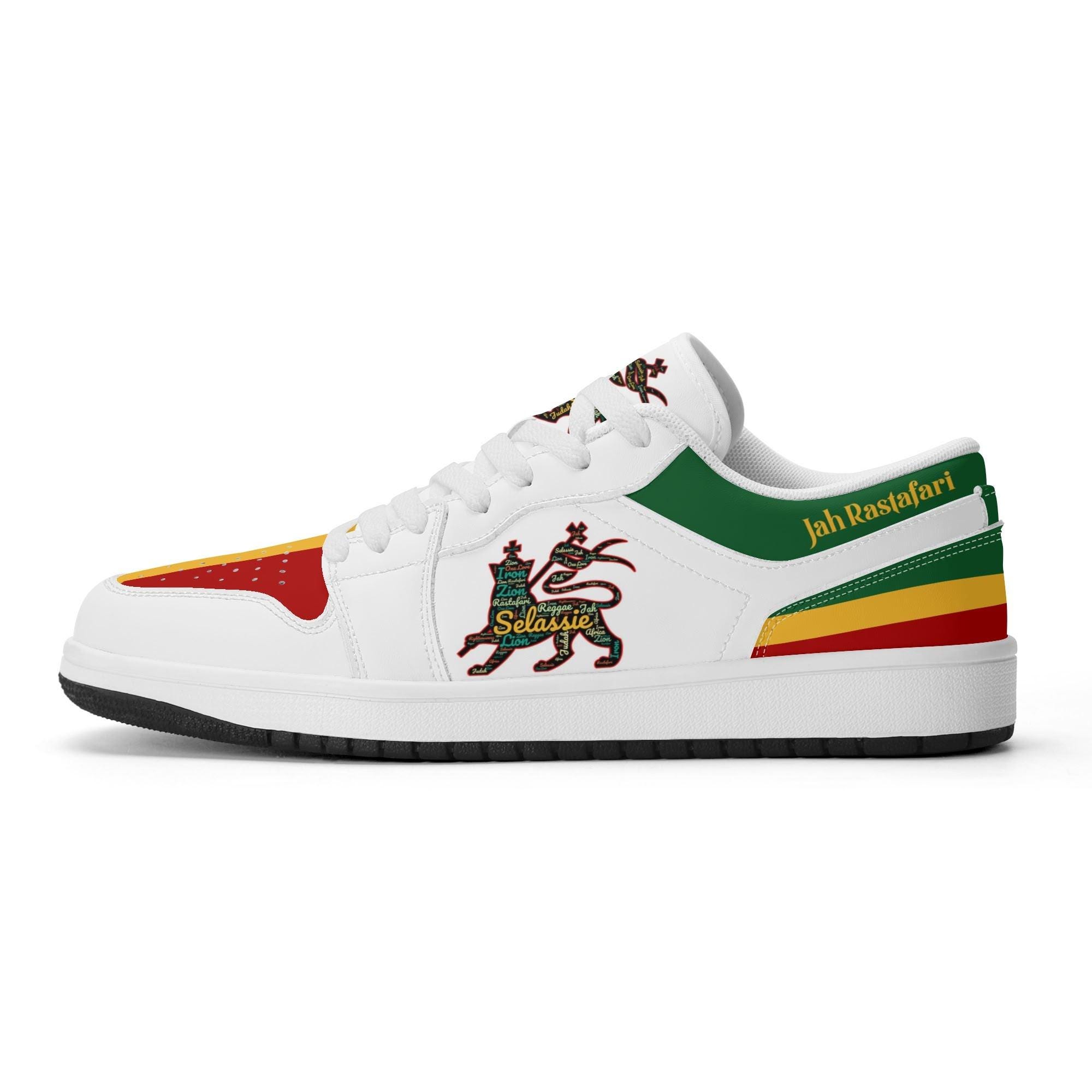 Rastafari Lion of Judah Shoes for Men & Women Rastafari Sneakers Rasta ...