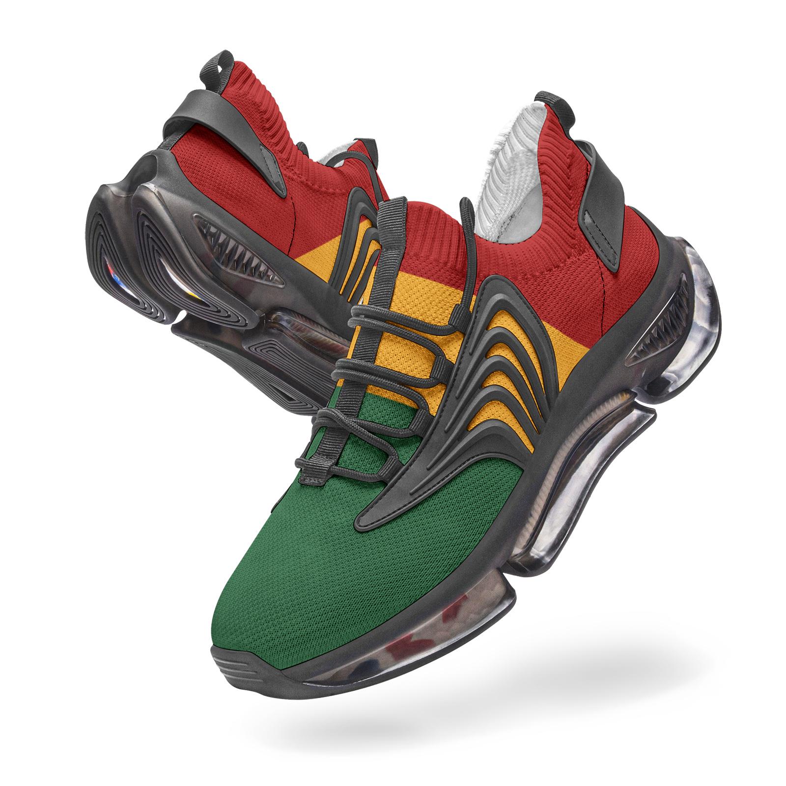 Rasta Shoes for Men & Women Custom National Flag Sneakers Jamaica ...