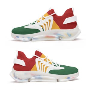 Rasta Shoes for Men & Women Custom National Flag Sneakers Jamaica ...