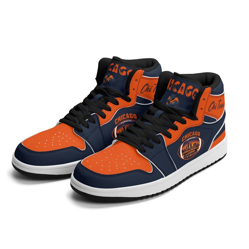 Chicago Football Team Shoes for Men & Women Team Themed Basketball ...