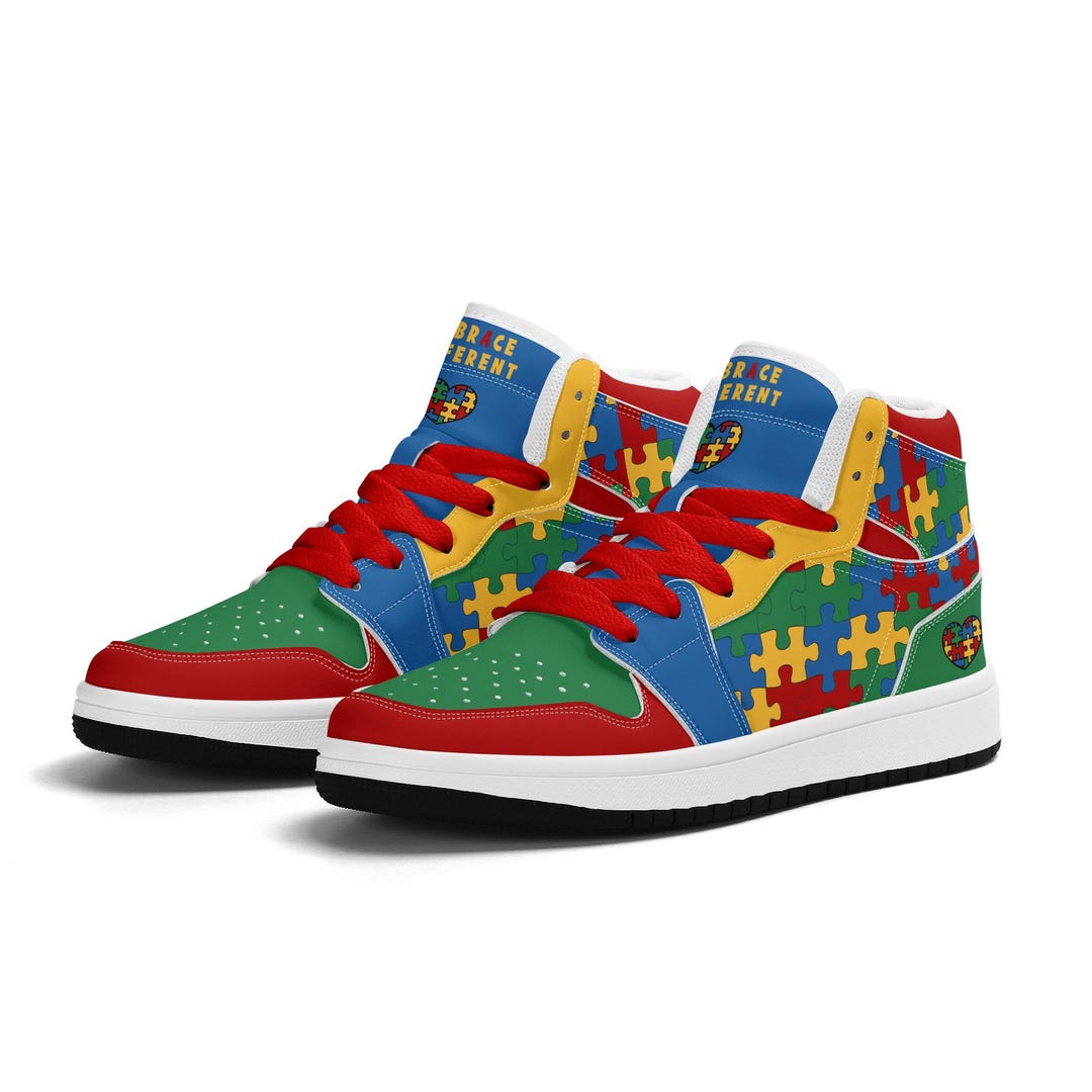Autism Awareness Kids Shoes Autism Custom Sneakers for Boys Girls ...