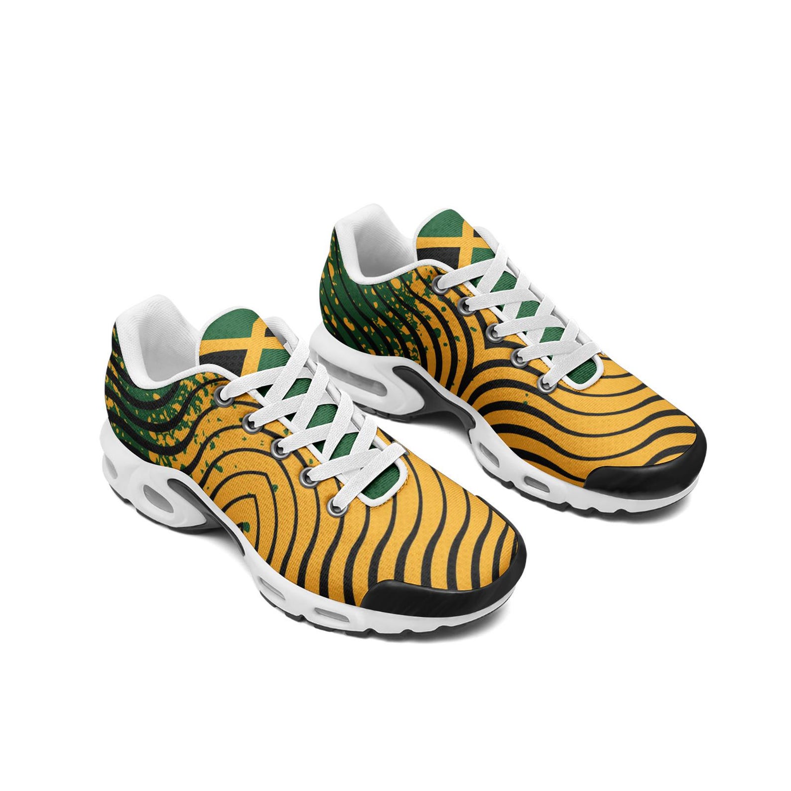 Jamaica Shoes for Men & Women Custom Jamaican Sneakers Rasta Sneakers ...