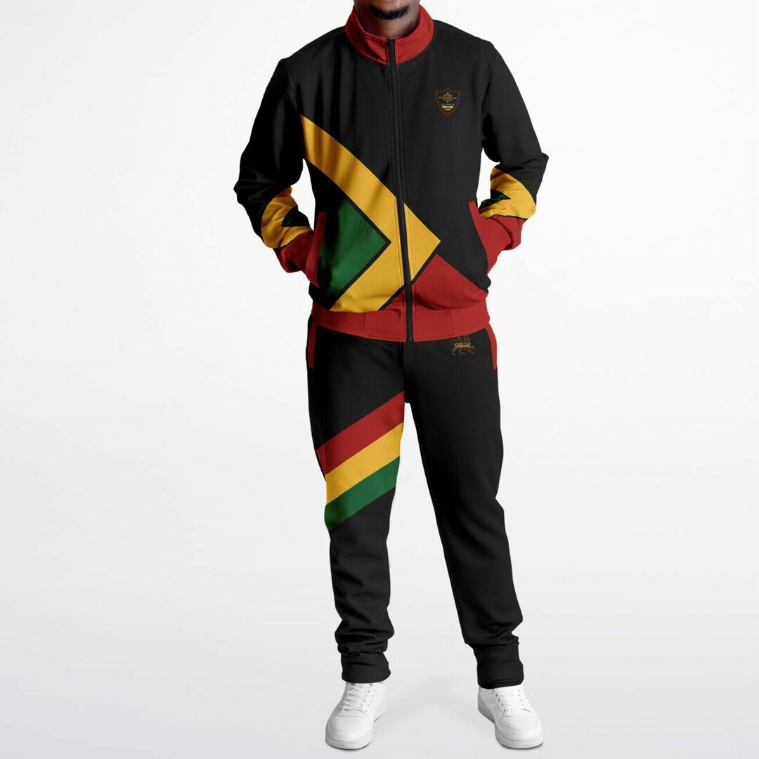 Rasta Tracksuit for Men and Women Jamaica Sweatsuit Reggae Athletic ...