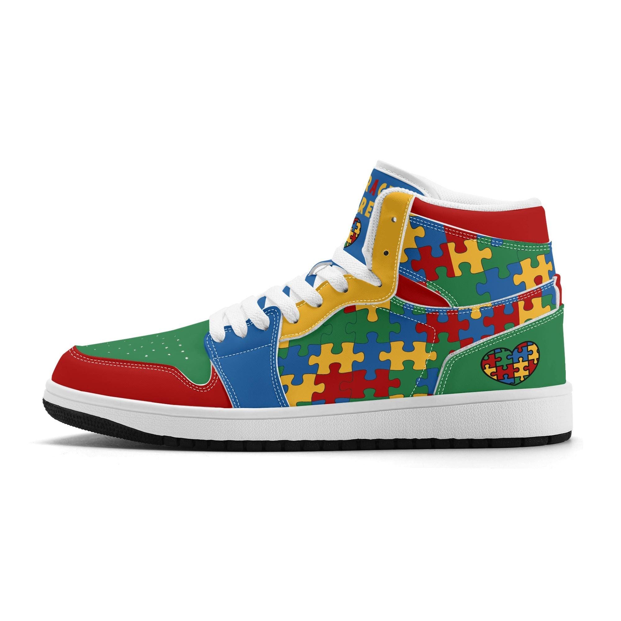 Autism Awareness Shoes for Men and Women Autism Custom Sneakers ...