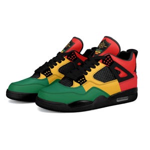 Rasta Sneakers - Etsy