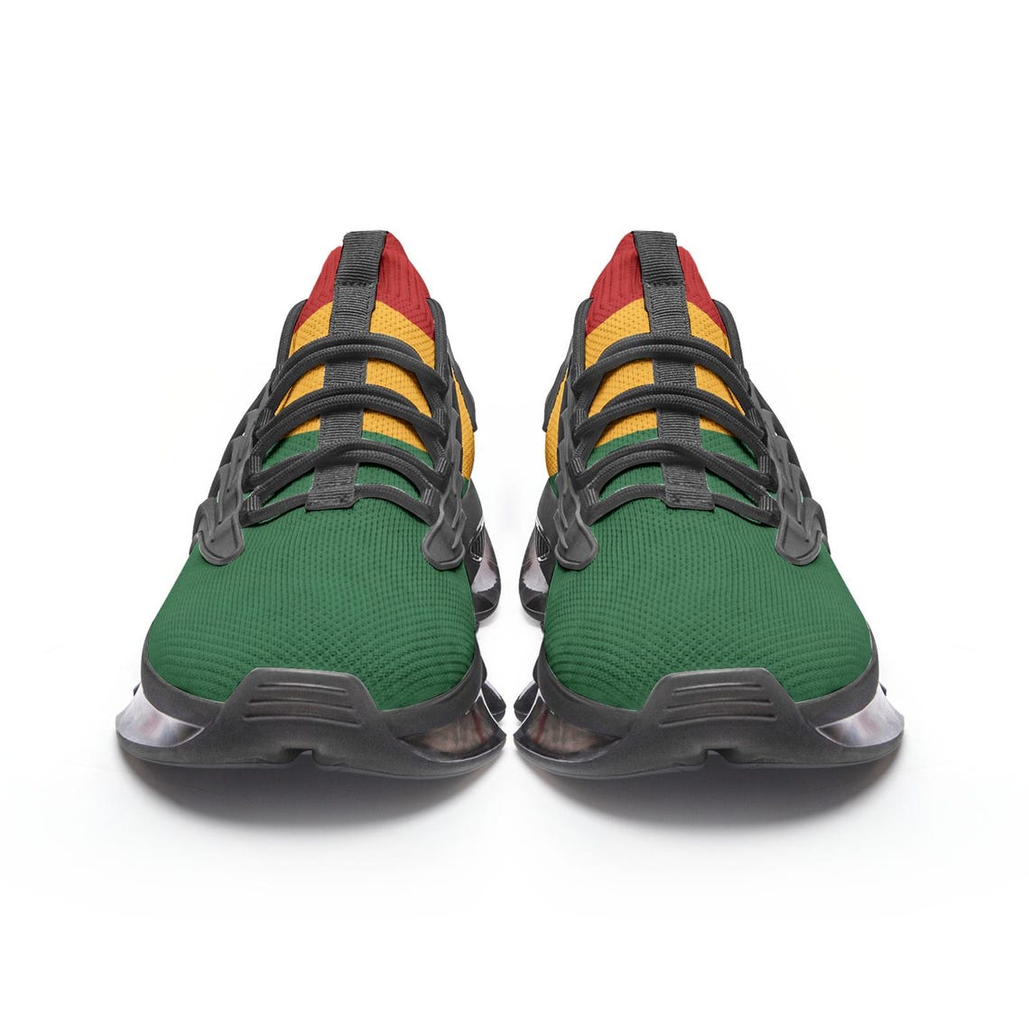 Rasta Shoes for Men & Women Custom National Flag Sneakers Jamaica ...