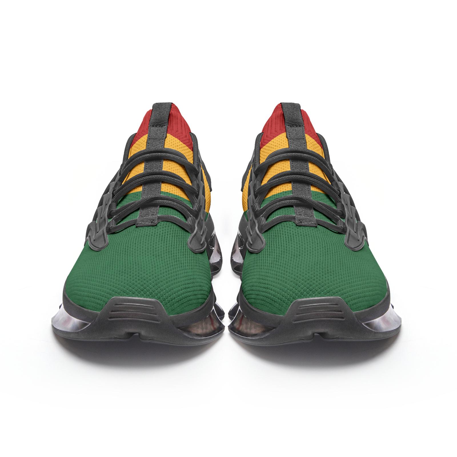 Rasta Shoes for Men & Women Custom National Flag Sneakers Jamaica ...