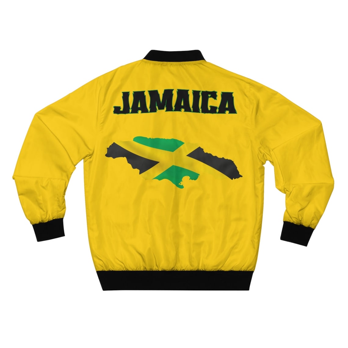 Jamaican Bomber Jacket Unisex Jamaica Coat Jamaica - Etsy