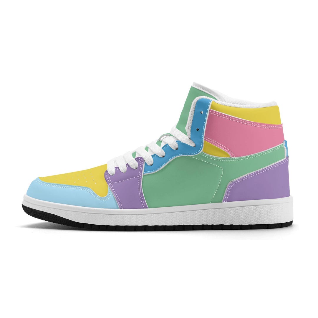 Easter Shoes for Men and Women Custom Easter Sneakers Colorful Pastel ...