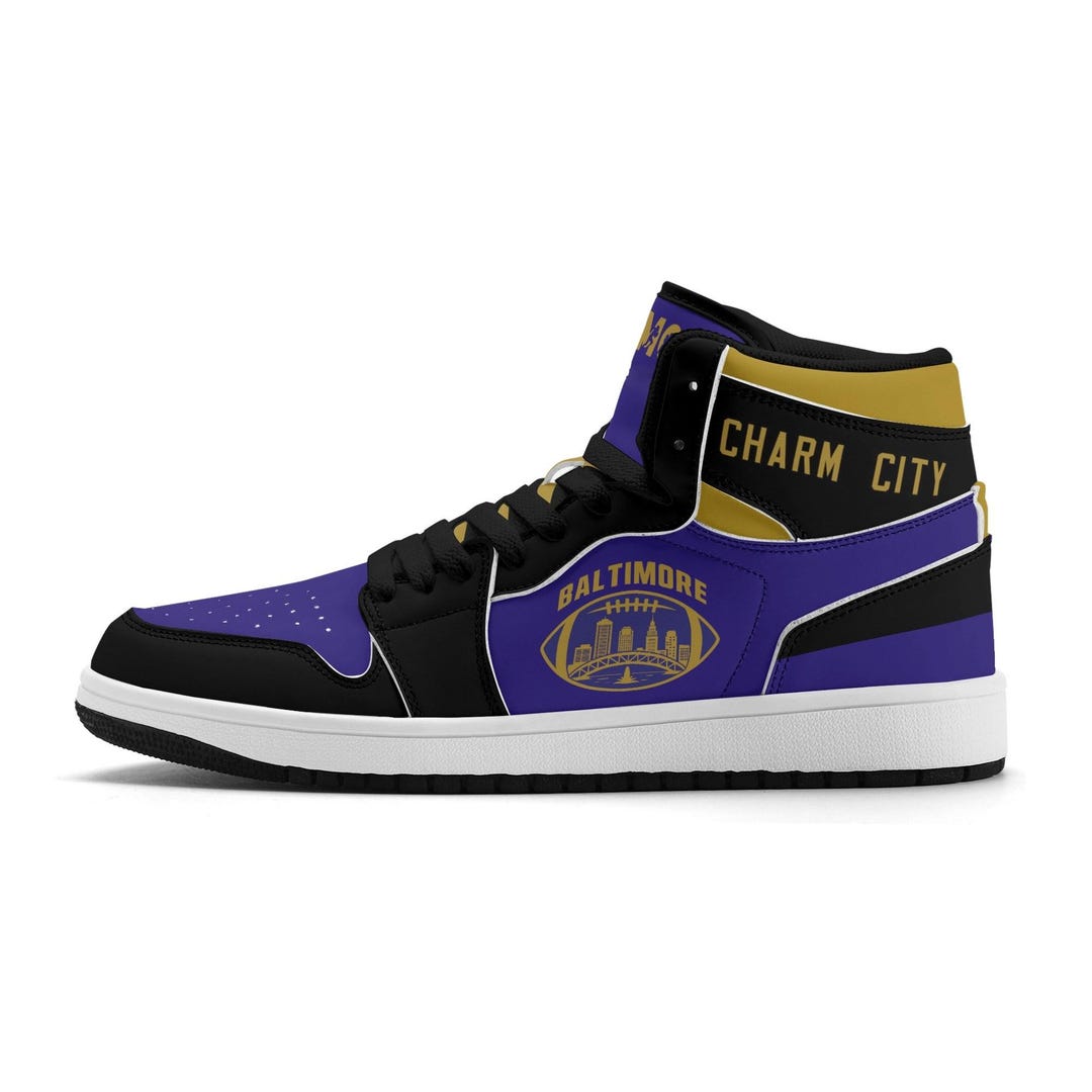 Baltimore Football Team Shoes for Men & Women Team Themed Basketball ...