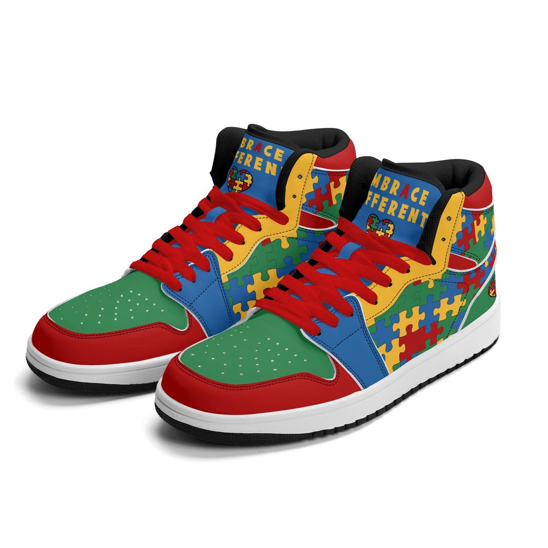 Autism Awareness Shoes for Men and Women Autism Custom Sneakers ...