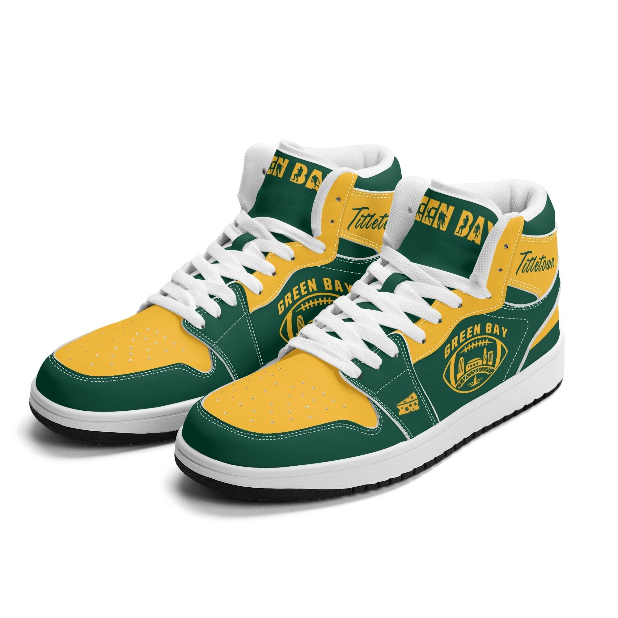 Green Bay Football Team Shoes for Men & Women Team Themed Football ...