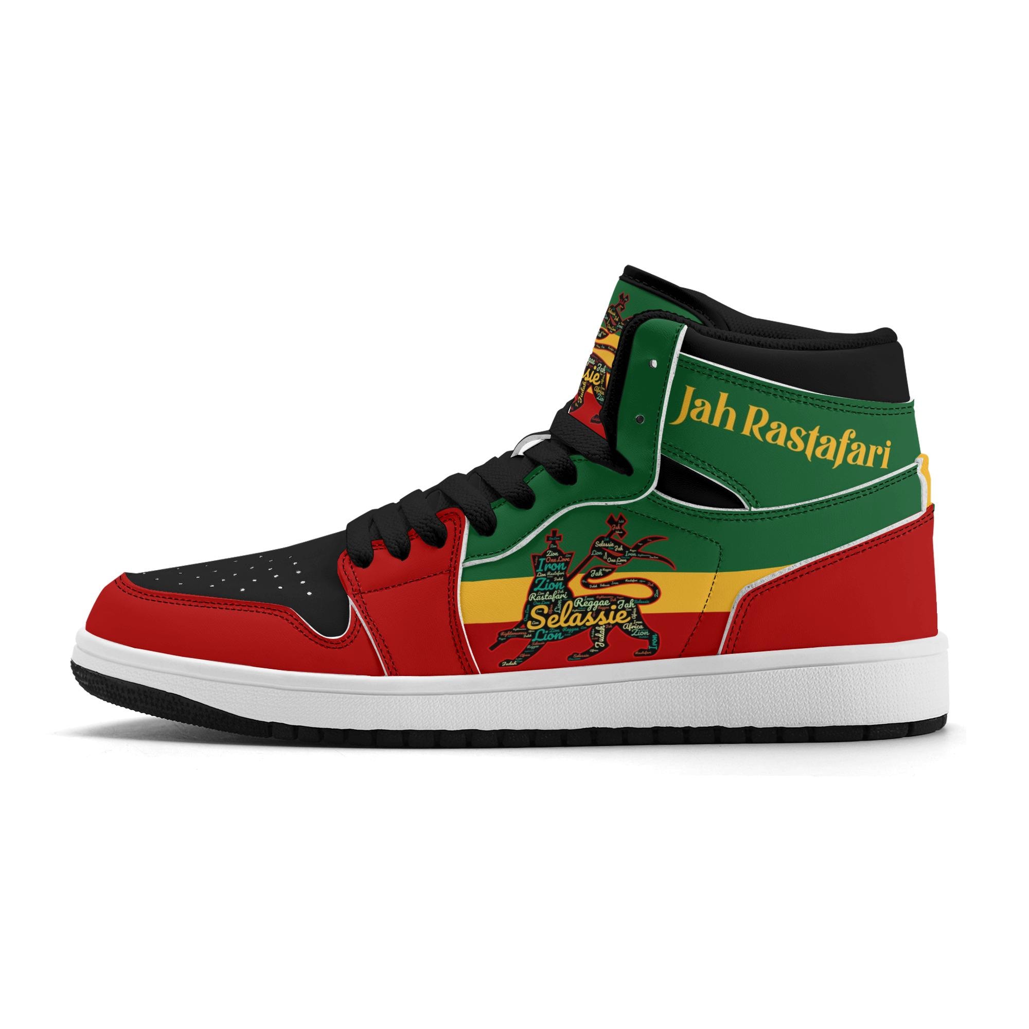 Rastafari Lion of Judah Shoes for Men & Women Rastafari Sneakers Rasta ...