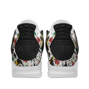 Paint Splattered Rasta Shoes for Men and Women Rasta Sneakers Jamaica ...
