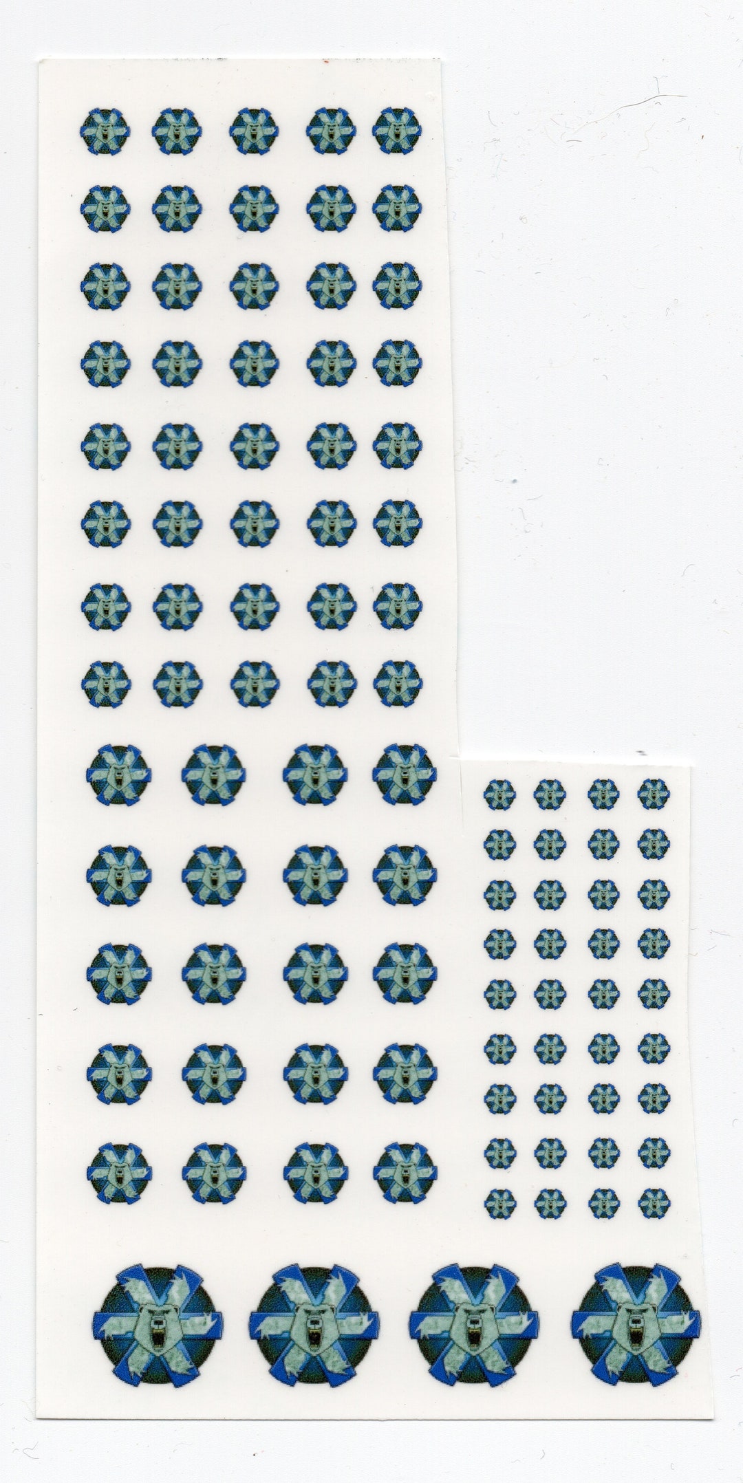 Battletech Clan Ghost Bear Waterslide Decals - Etsy