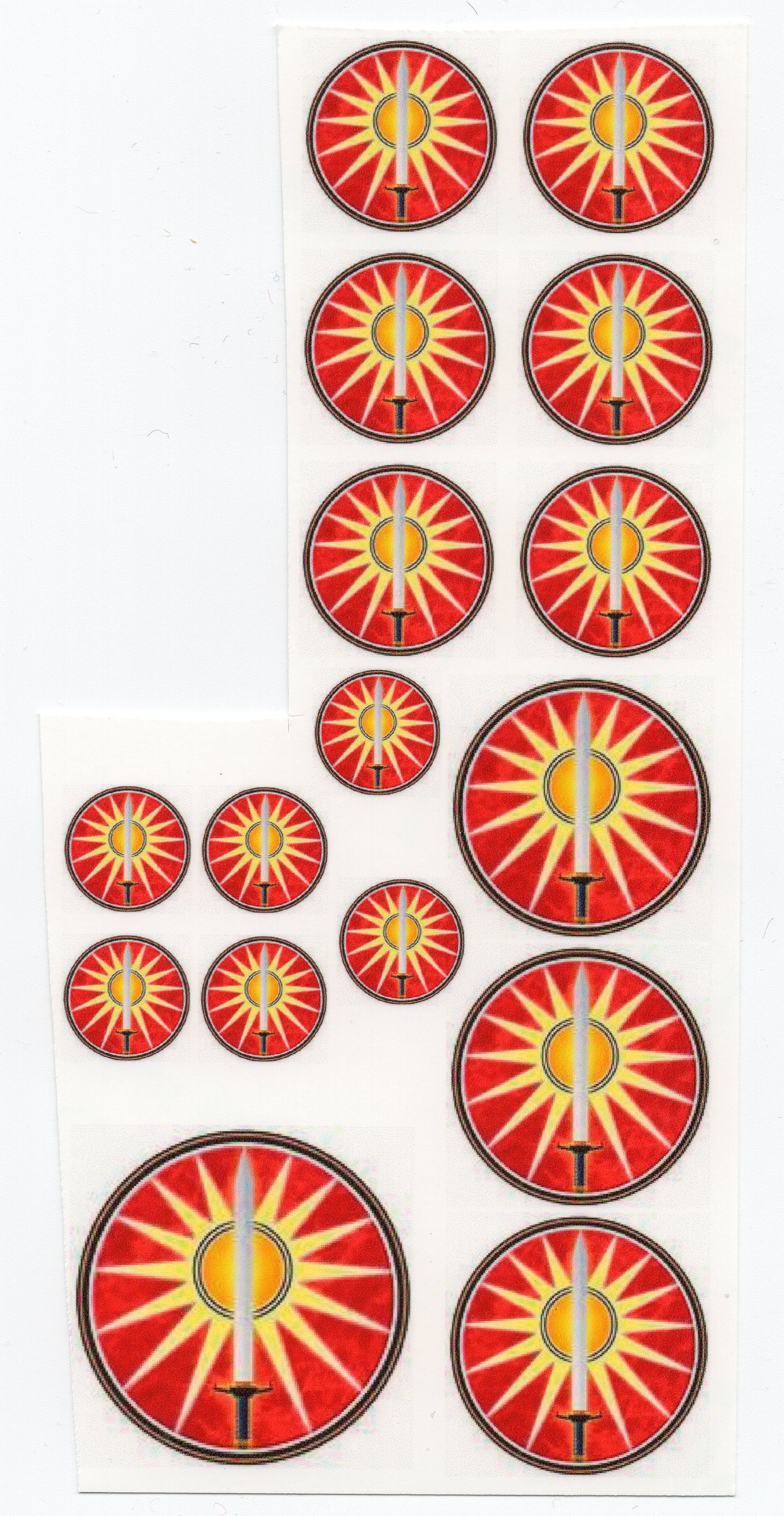 Battletech Federated Suns/ Davion Waterslide Decals - Etsy