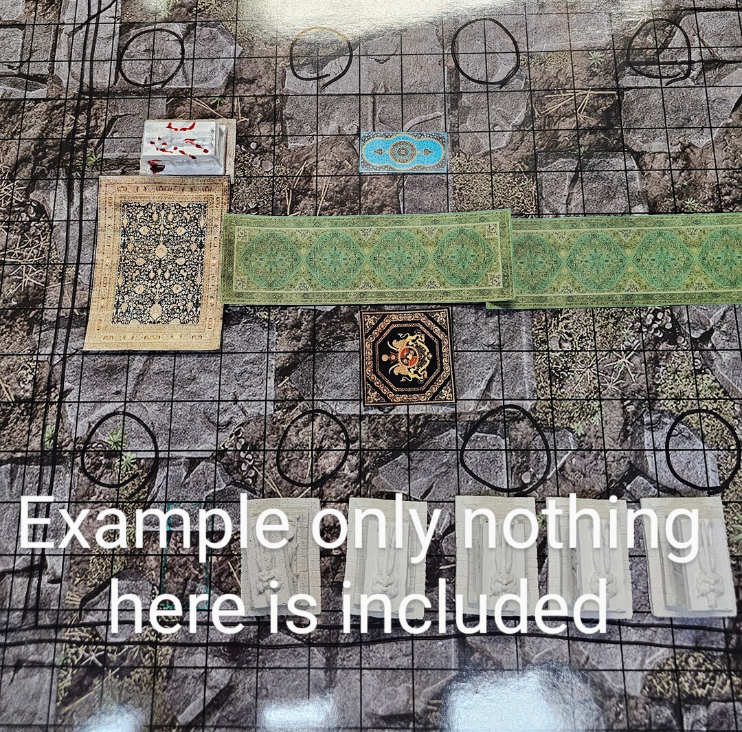 Dnd Scaled Rugs - Etsy