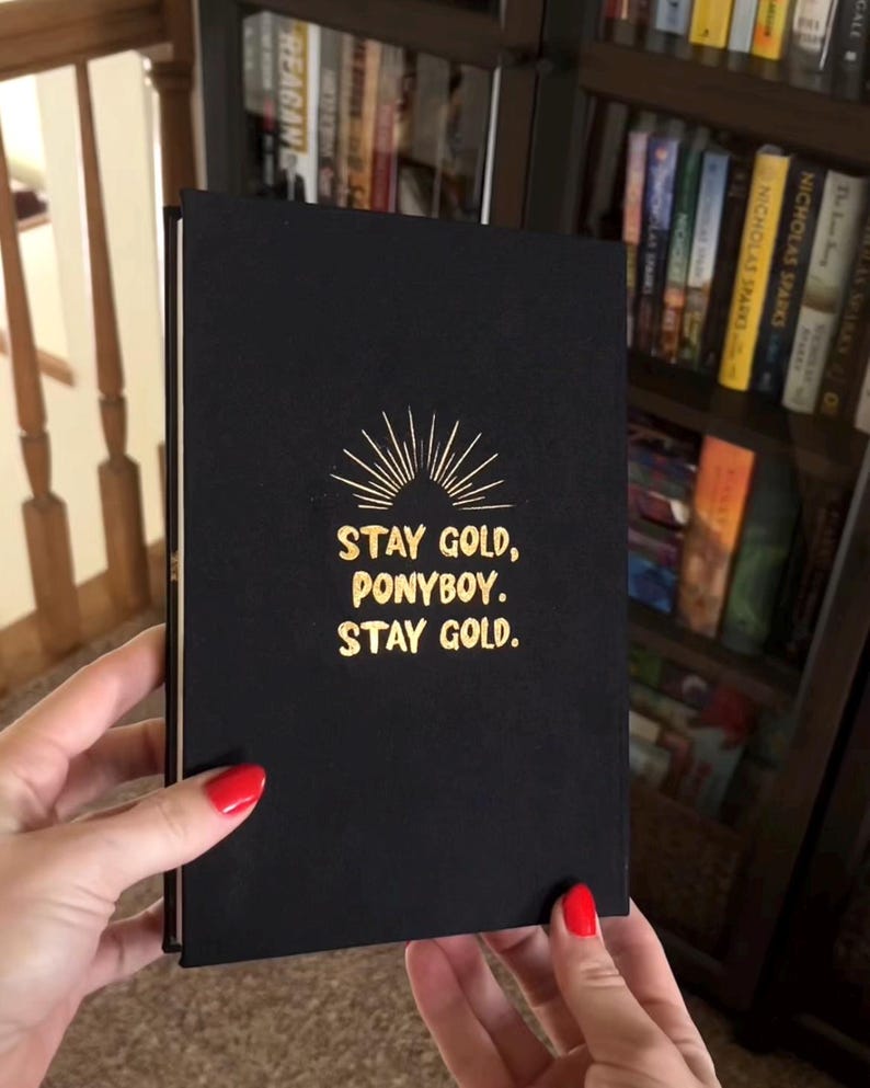 The Outsiders Custom Rebind Special Edition - Etsy