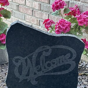 Granite Name Stone-address Stone for Yard-address Sign-house Number ...