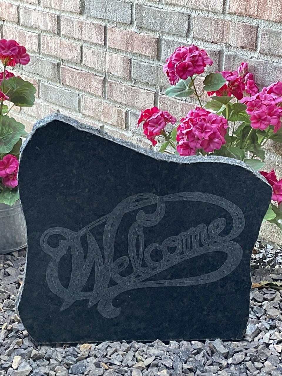 Granite Name Stone-address Stone for Yard-address Sign-house Number ...